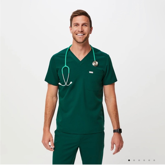 Figs | Other | Nwt Mens Figs Forest Green Scrub Set Small | Poshmark
